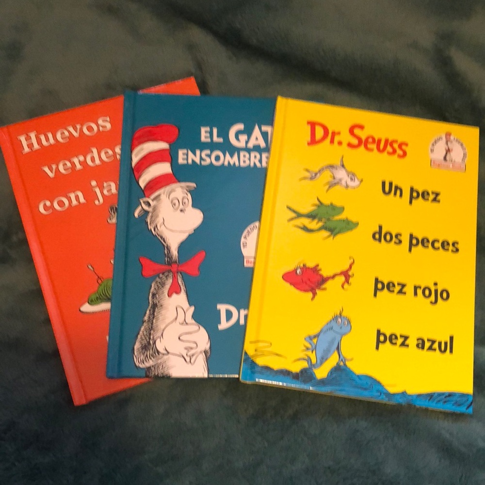 3 Classic Dr. Seuss Spanish Books - Gem